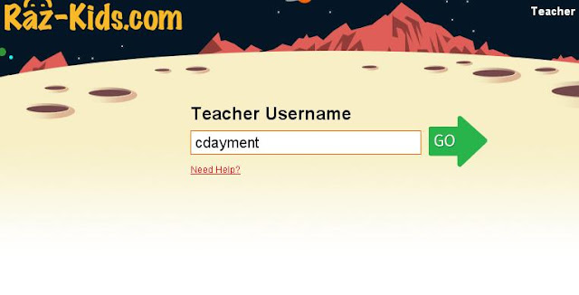 ISGR PYP 4: Raz Kids help with login