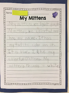 My First Grade Zoo: The Mitten