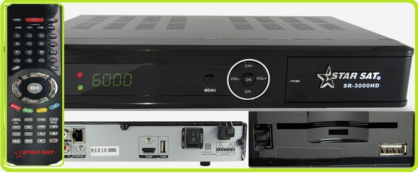 StarSat SR-3000HD Software, Tools - Mr-Dish