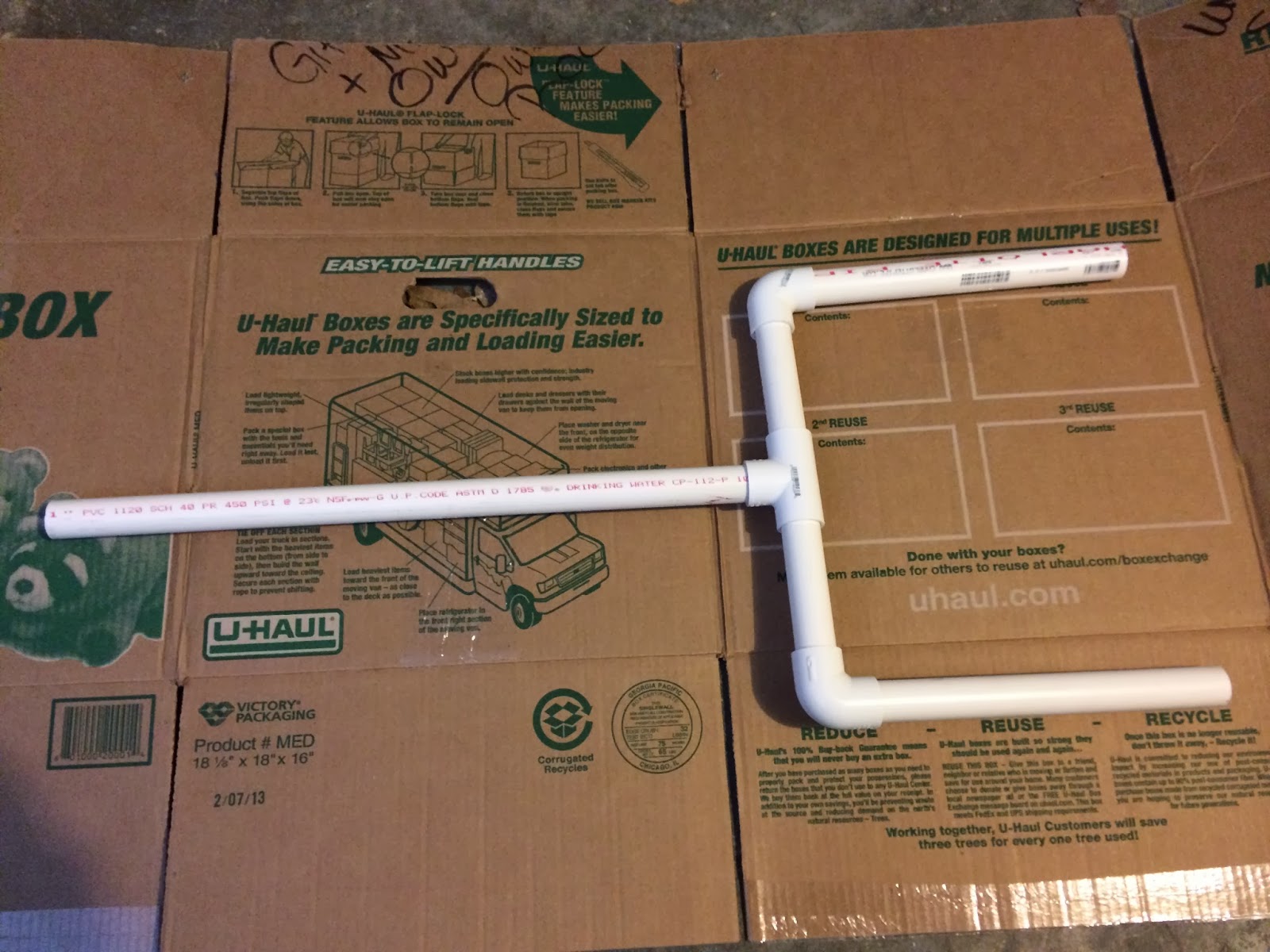 Just picture it...: Superbowl Decor: Goal Posts