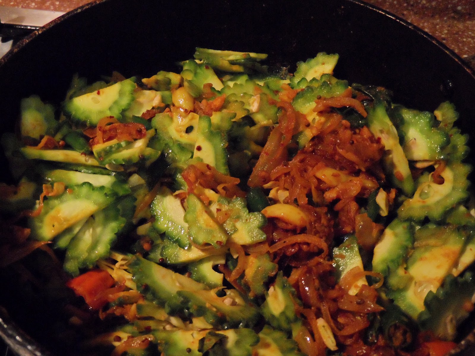 Seribu Satu Macam Sajian: peria masak berempah