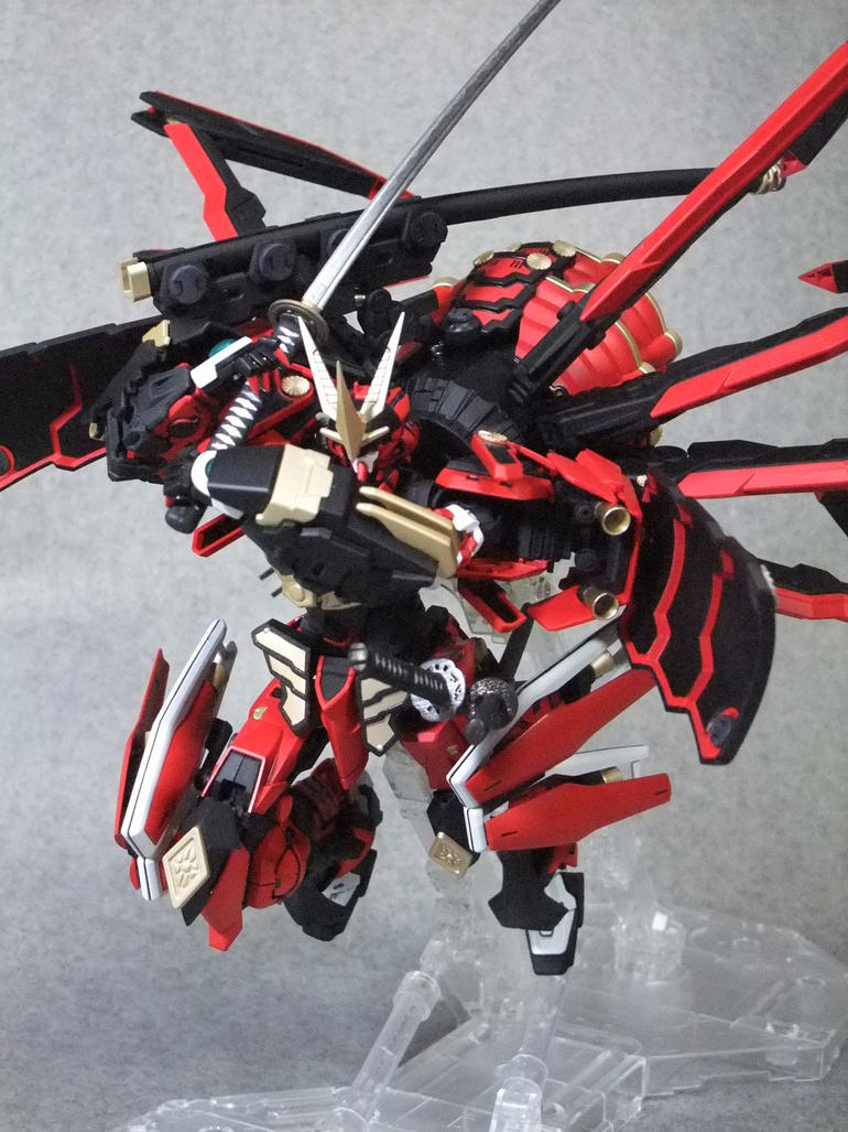 MG 1/100 Red Frame Astray "Full Armor Gundam Astray Muramasa" Custom Build