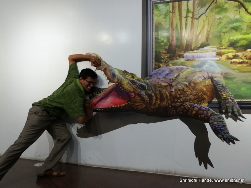 Chennai's 3D Click Art Museum on ECR - eNidhi India Travel Blog