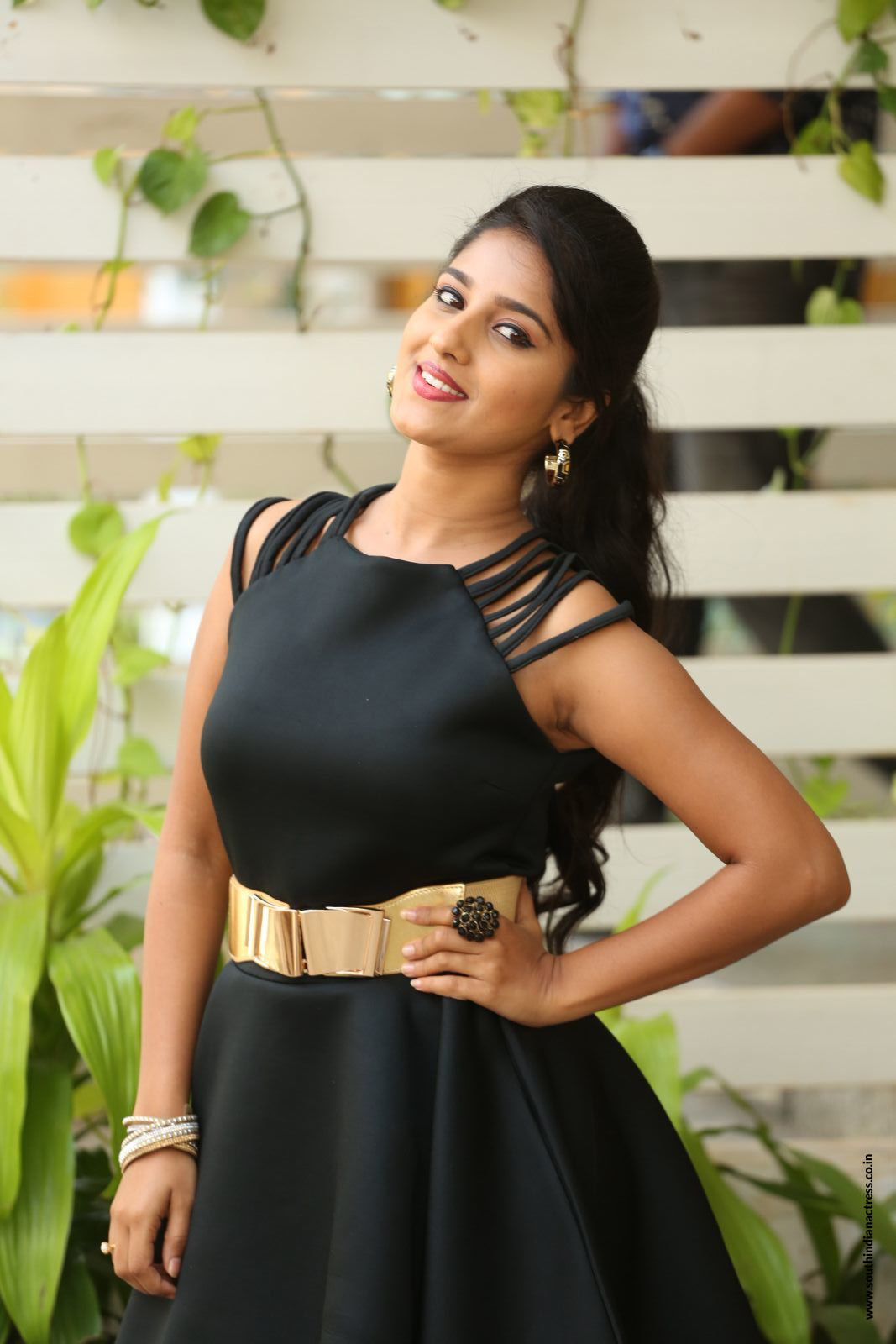 Meghana Lokesh at Idi Maa Prema Katha Interview - South Indian Actress