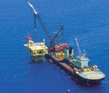 Hook-up Conctruction Barge Saipem ~ oNe-way