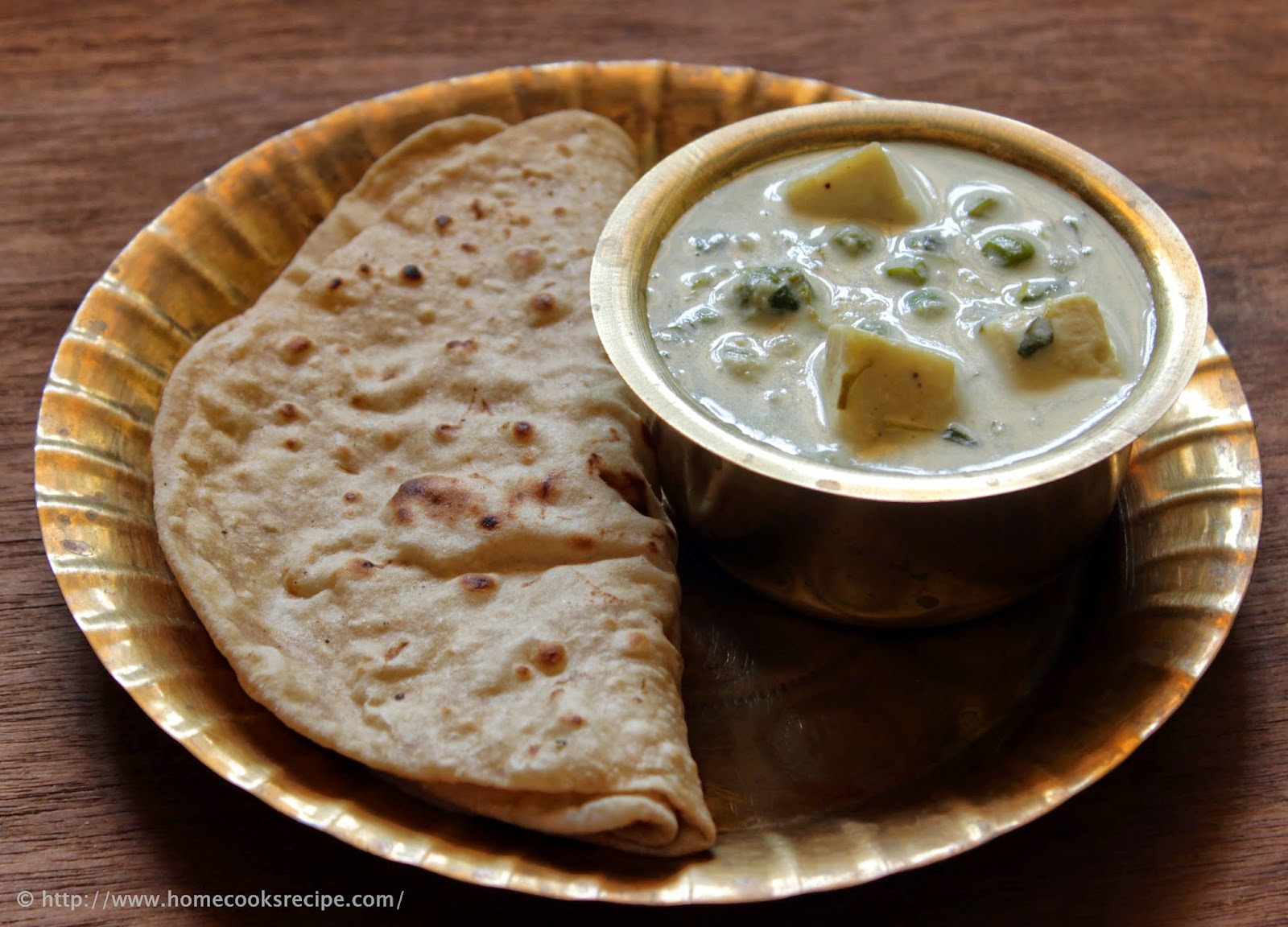 Methi Matar Paneer ~ white gravy | Home Cooks Recipe