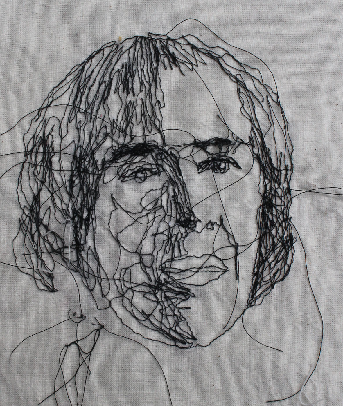 Joanna Woodbridge: My stitched portraits