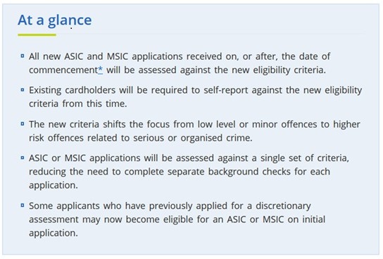 Maritime Security Identification Cards: When Should I Renew my MSIC Card?