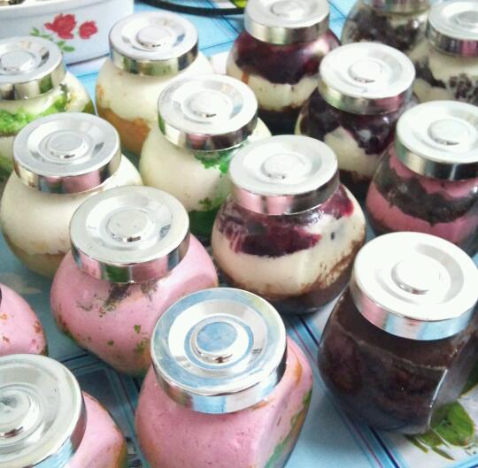 nyum nyum: CAKE IN JAR & KEK DALAM BEKAS
