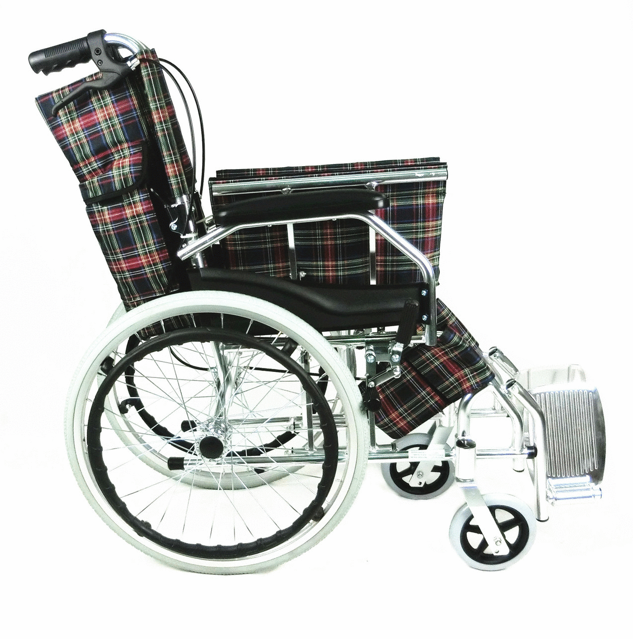 Aluminium super lightweight wheelchair foldable backrest Kerusi roda ...