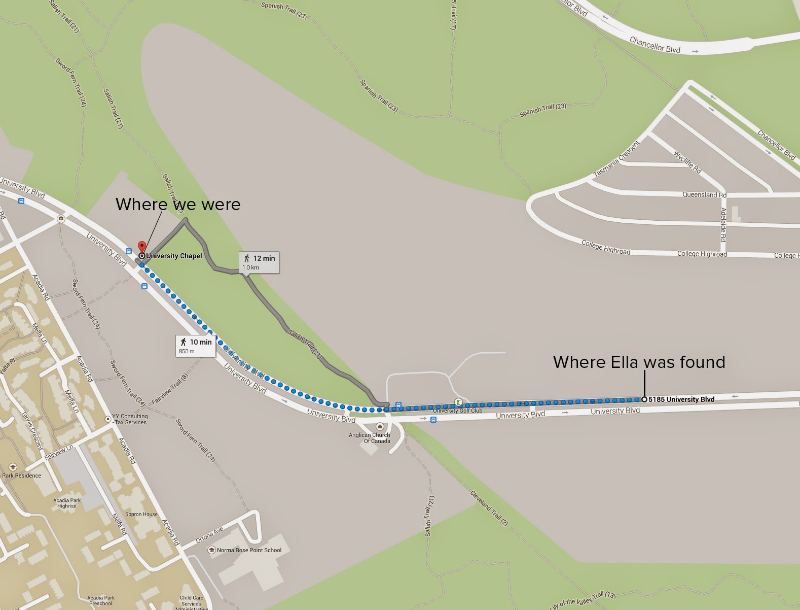 The Day Ella Went Missing - One Beautiful Life