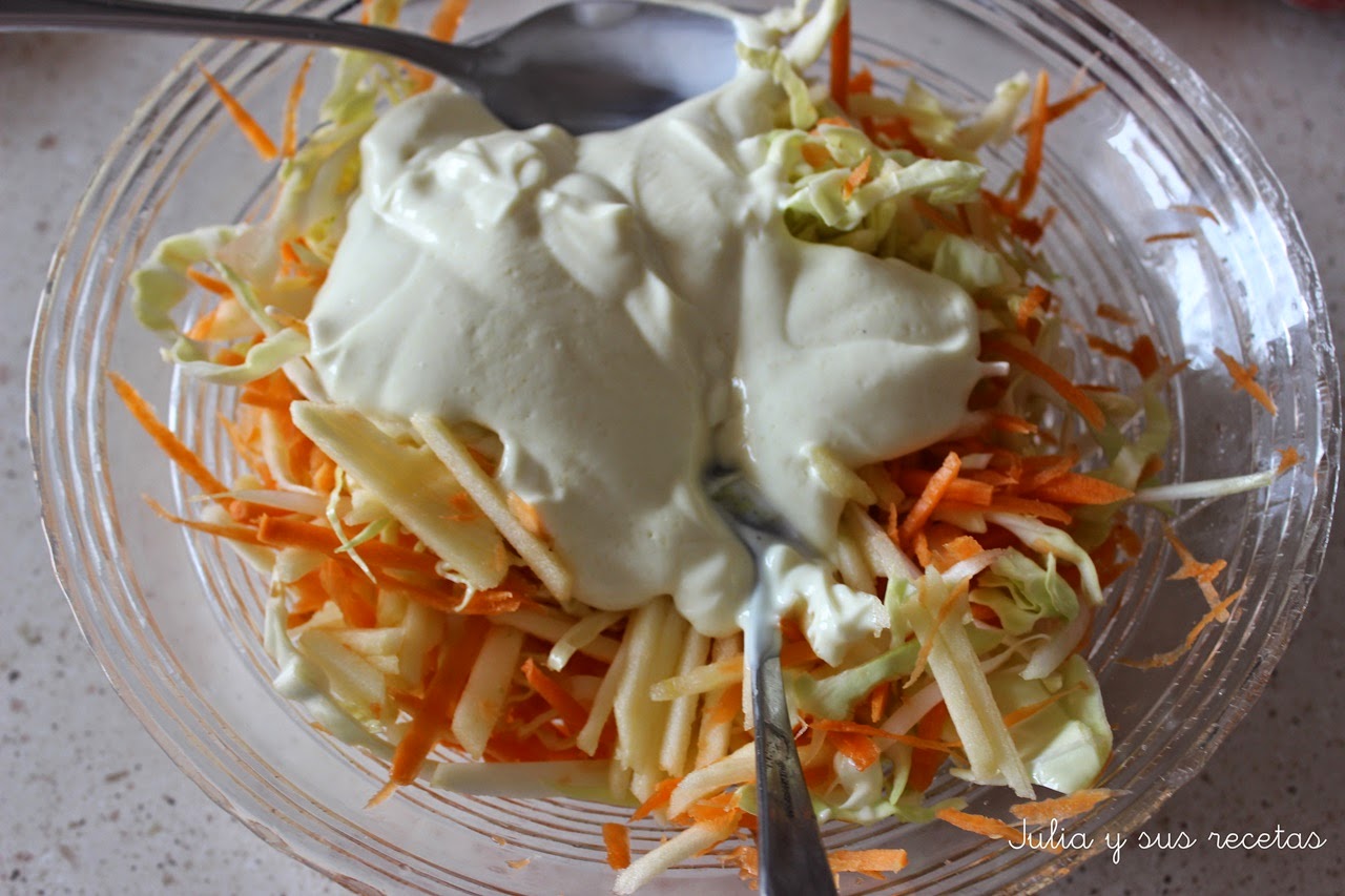 JULIA Y SUS RECETAS: Ensalada coleslaw