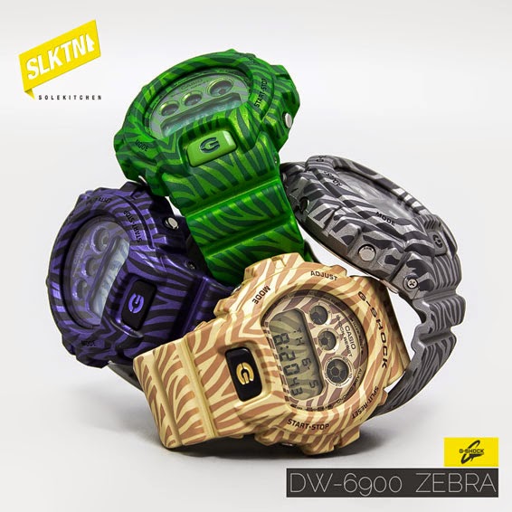 SOLEKITCHEN: G-Shock - DW-6900 Zebra Pack