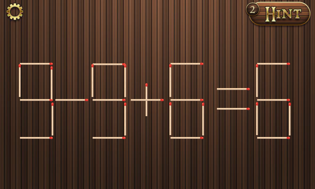 Math Puzzle With Sticks Level 33 Solution ~ Doors Geek