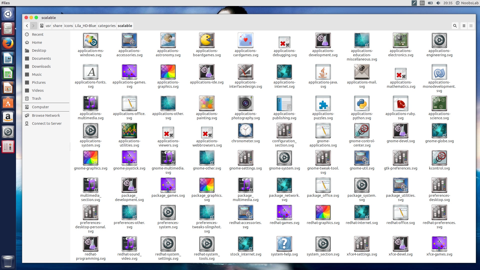 Lila-HD Icons Designed for Linux/Unix And They Look Great - NoobsLab | Eye on Digital World