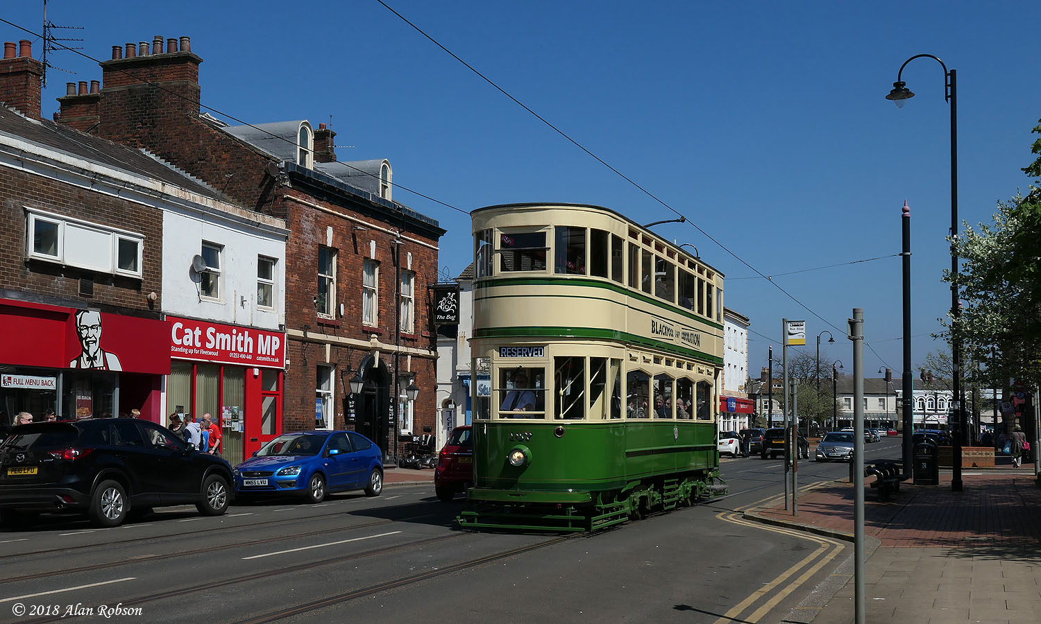 Blackpool Tram Blog: Heritage Trams in Fleetwood