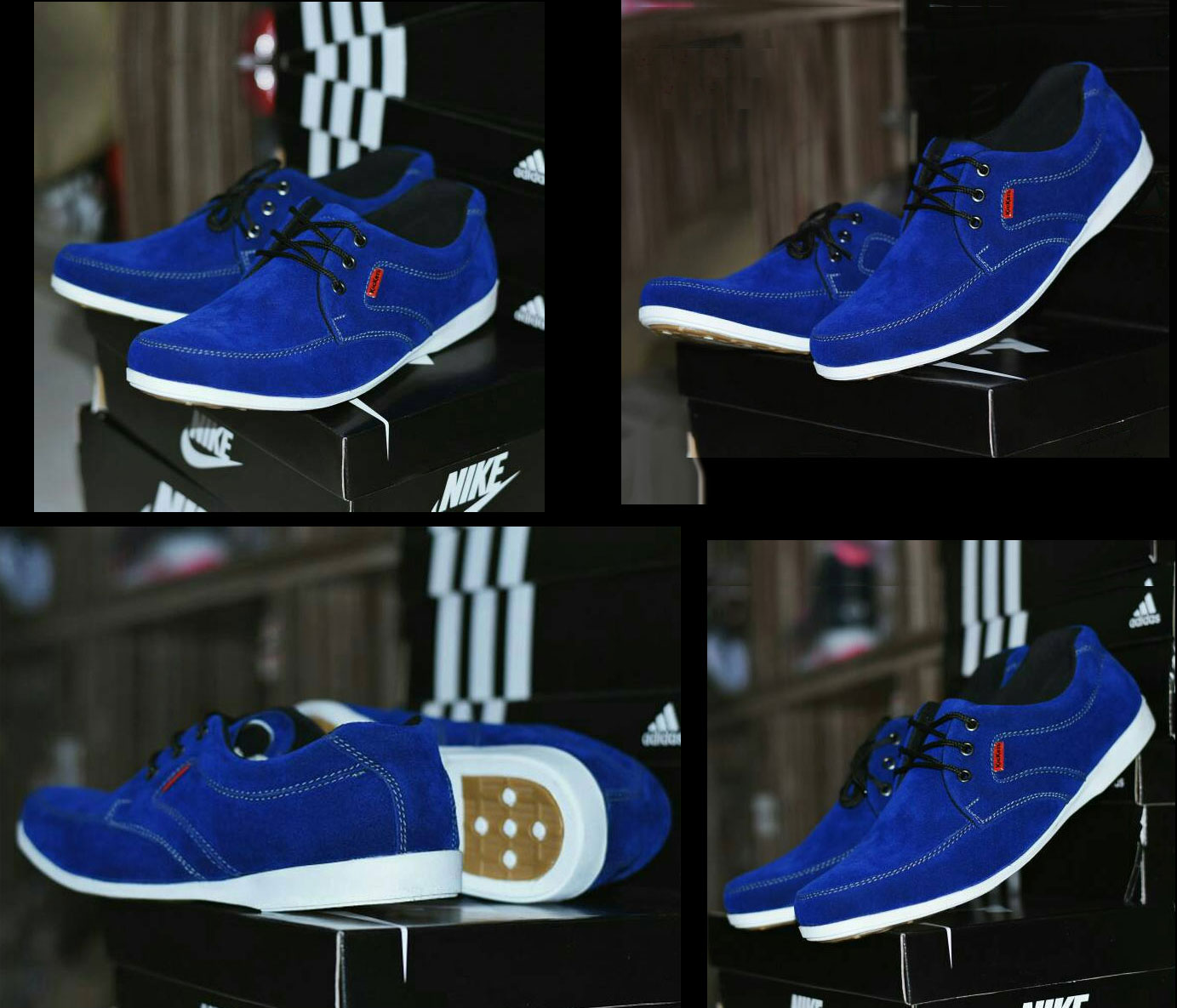 Kickers Sidney Blue GS | Omsepatu.com