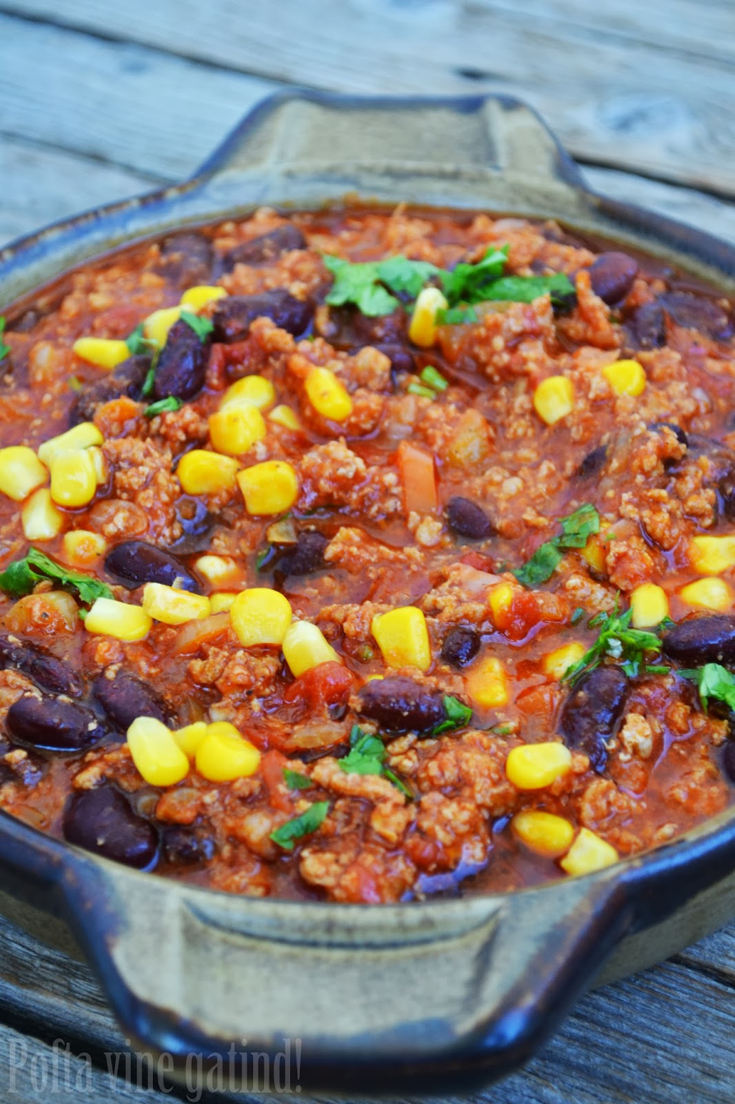 Chili con carne - Bucătăria Urecheatei