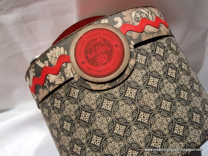 Creations by Patti: Sewing Basket & Thread Box