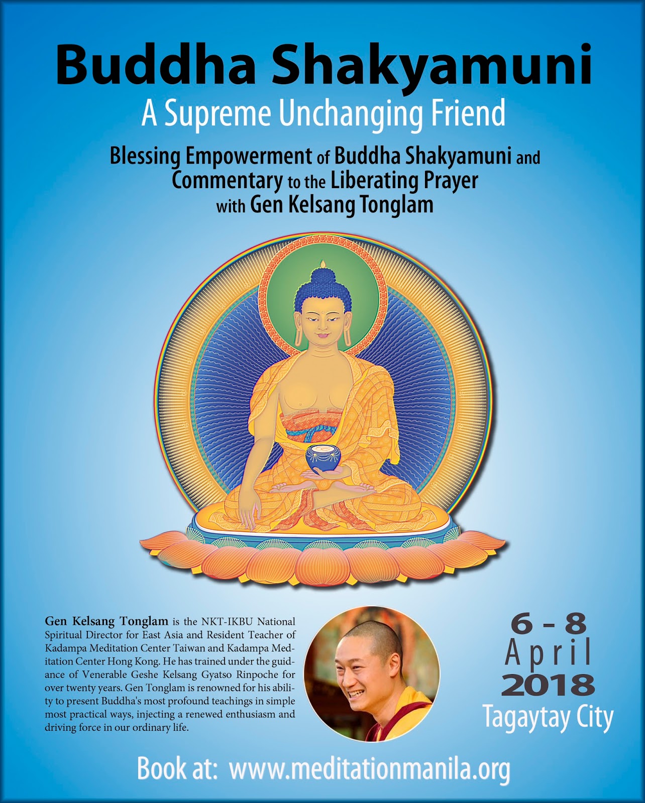 Manila Kadampa Buddhist Centre: Blessing Empowerment of Buddha ...