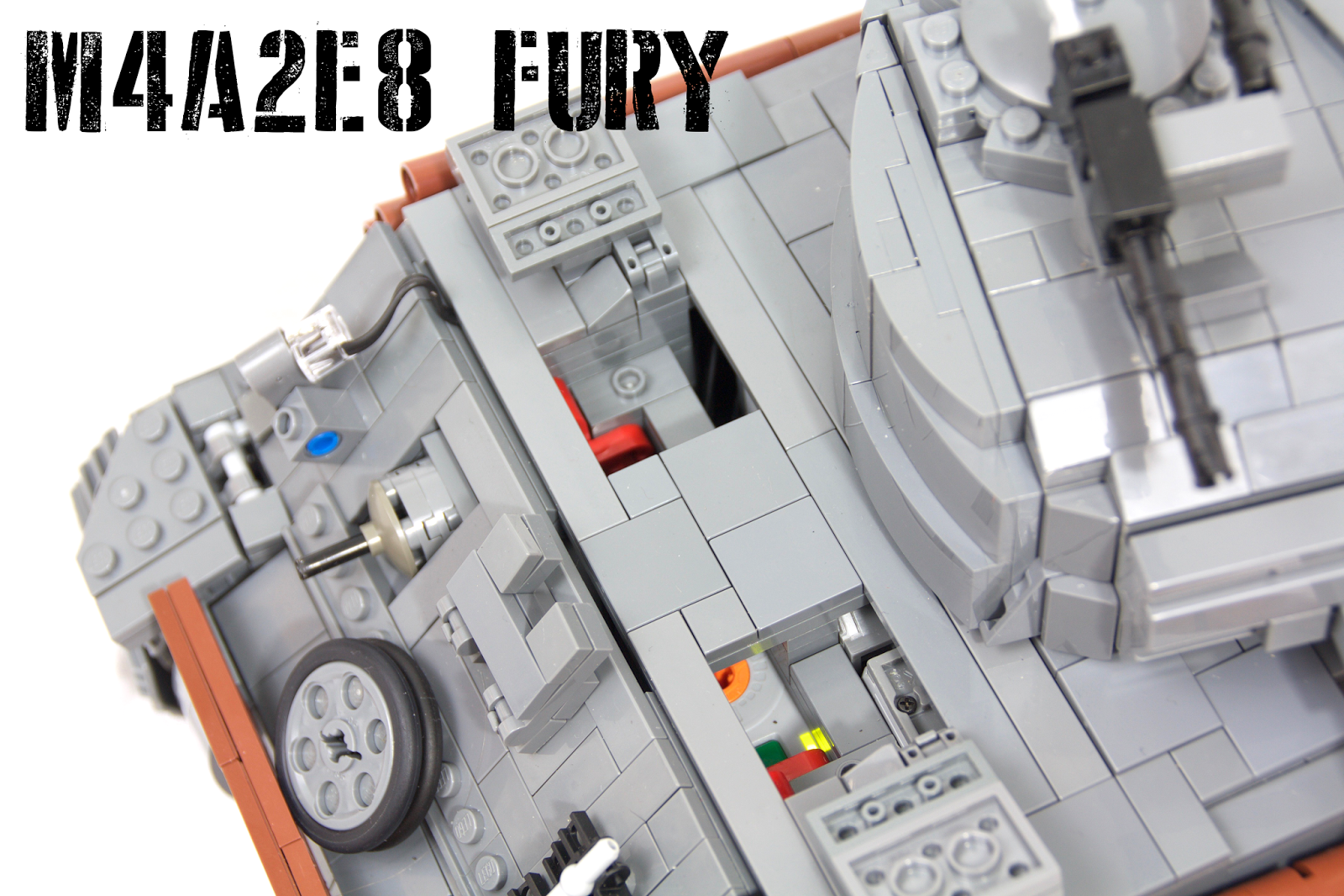Tommy Styrvoky's MOCs: M4A2E8 FURY Sherman Tank