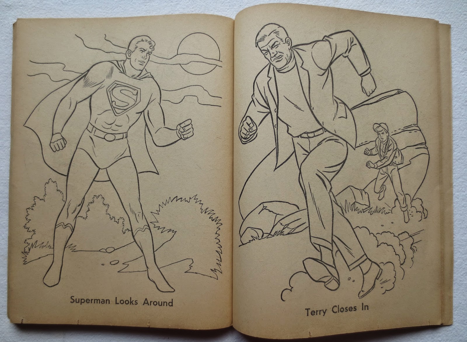 ART SKOOL DAMAGE : Christian Montone: Superman & Batman Coloring Books ...