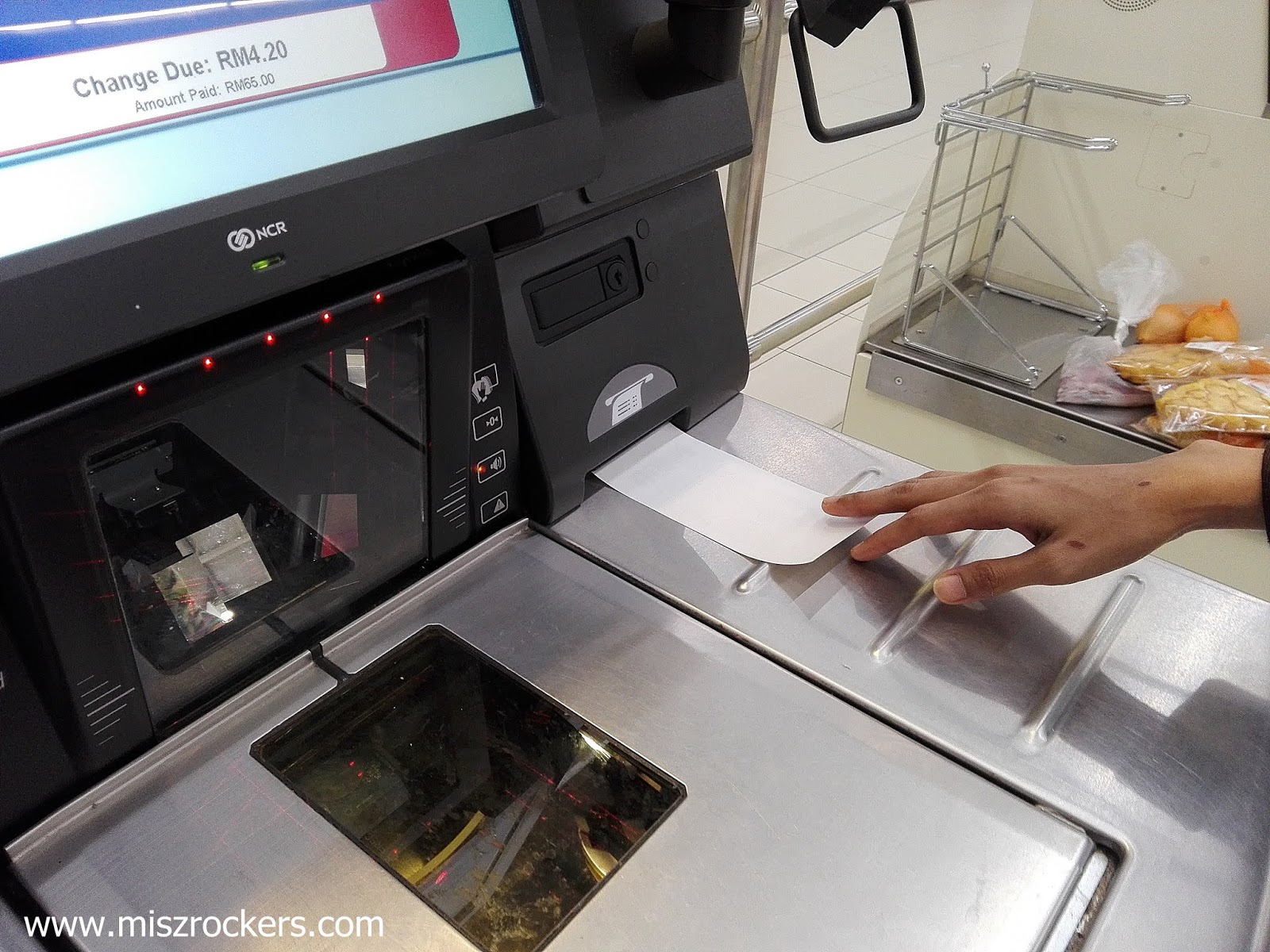 KAUNTER PEMBAYARAN LAYAN DIRI | Ceritera Si Gadis Biru