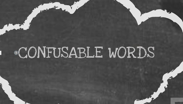Improve your English!: Confusable words