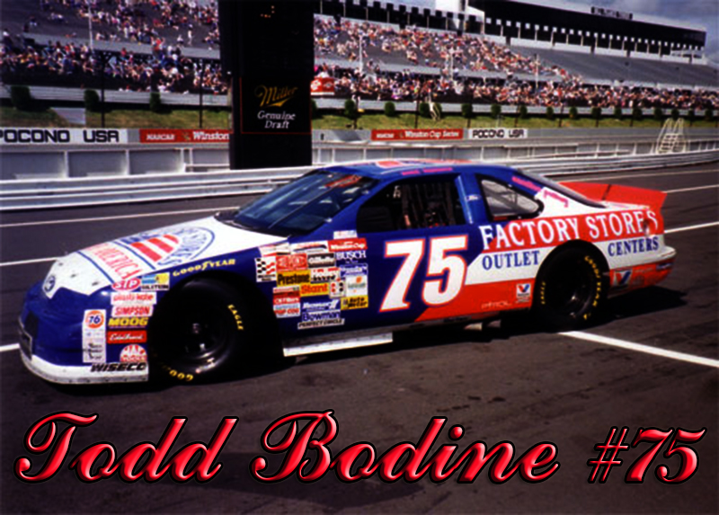 NASCAR Racing Champions Blog: Todd Bodine #75 Factory Stores Ford