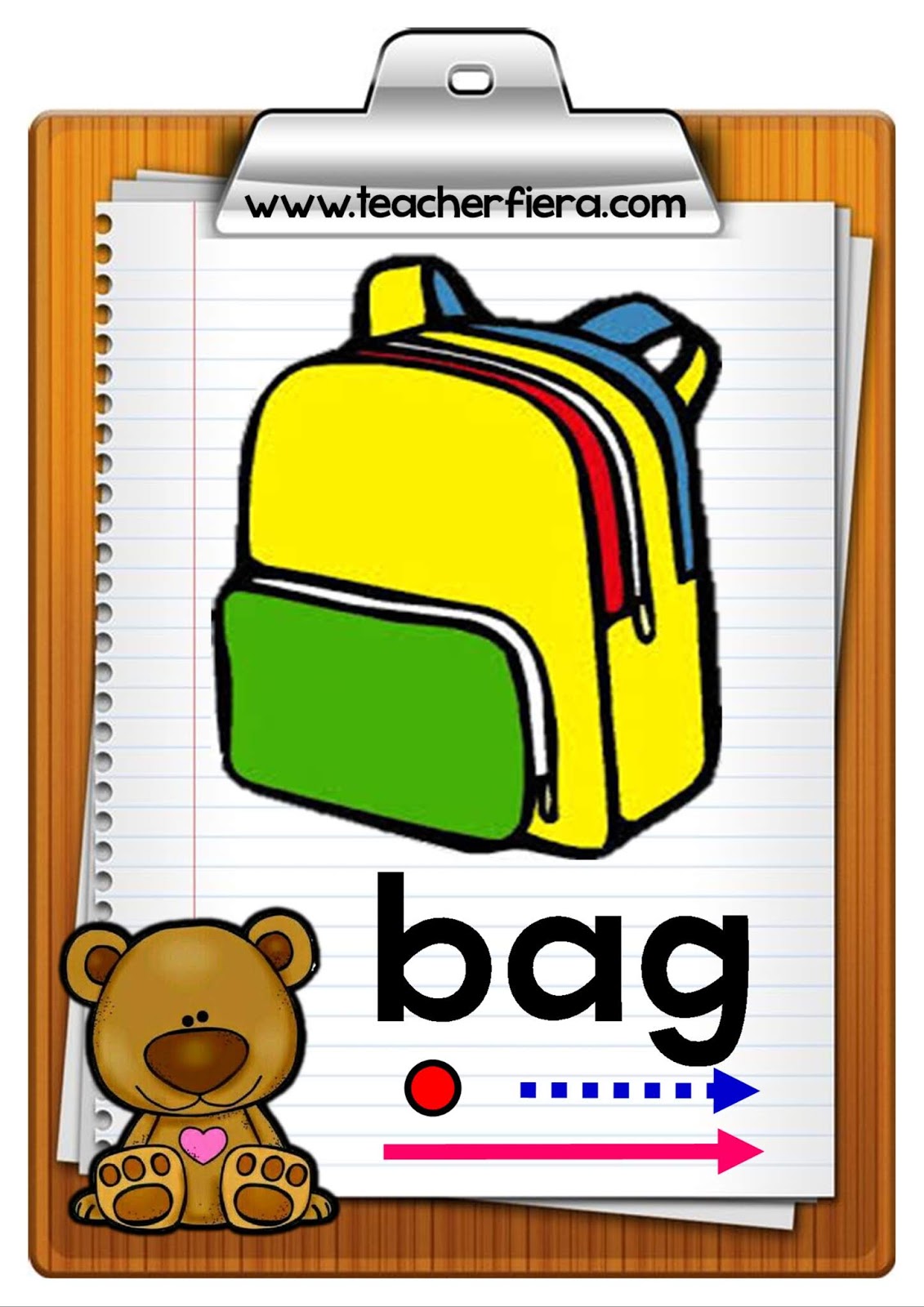 teacherfiera.com: AG WORD FAMILY FLASHCARDS