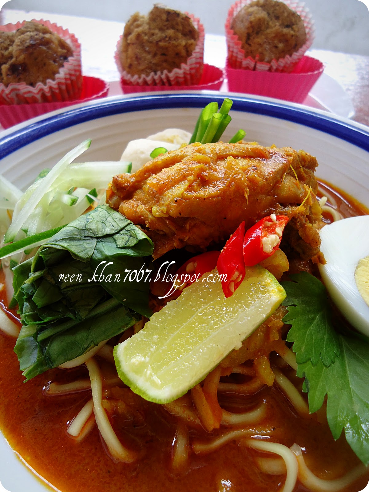Air Tangan Reen Khan: Mee kari Ayam
