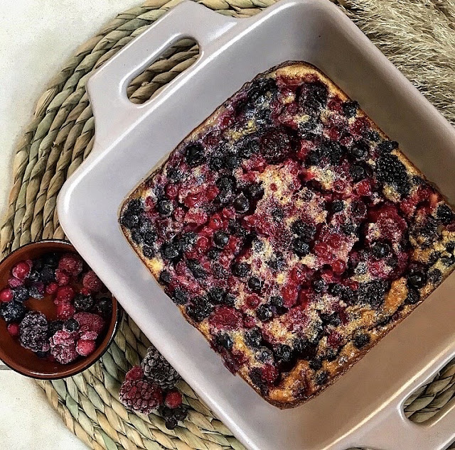 CLAFOUTIS LÉGER AUX FRUITS ROUGES