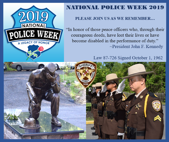 PRINCE GEORGE'S COUNTY OFFICE OF THE SHERIFF: National Police Week 2019