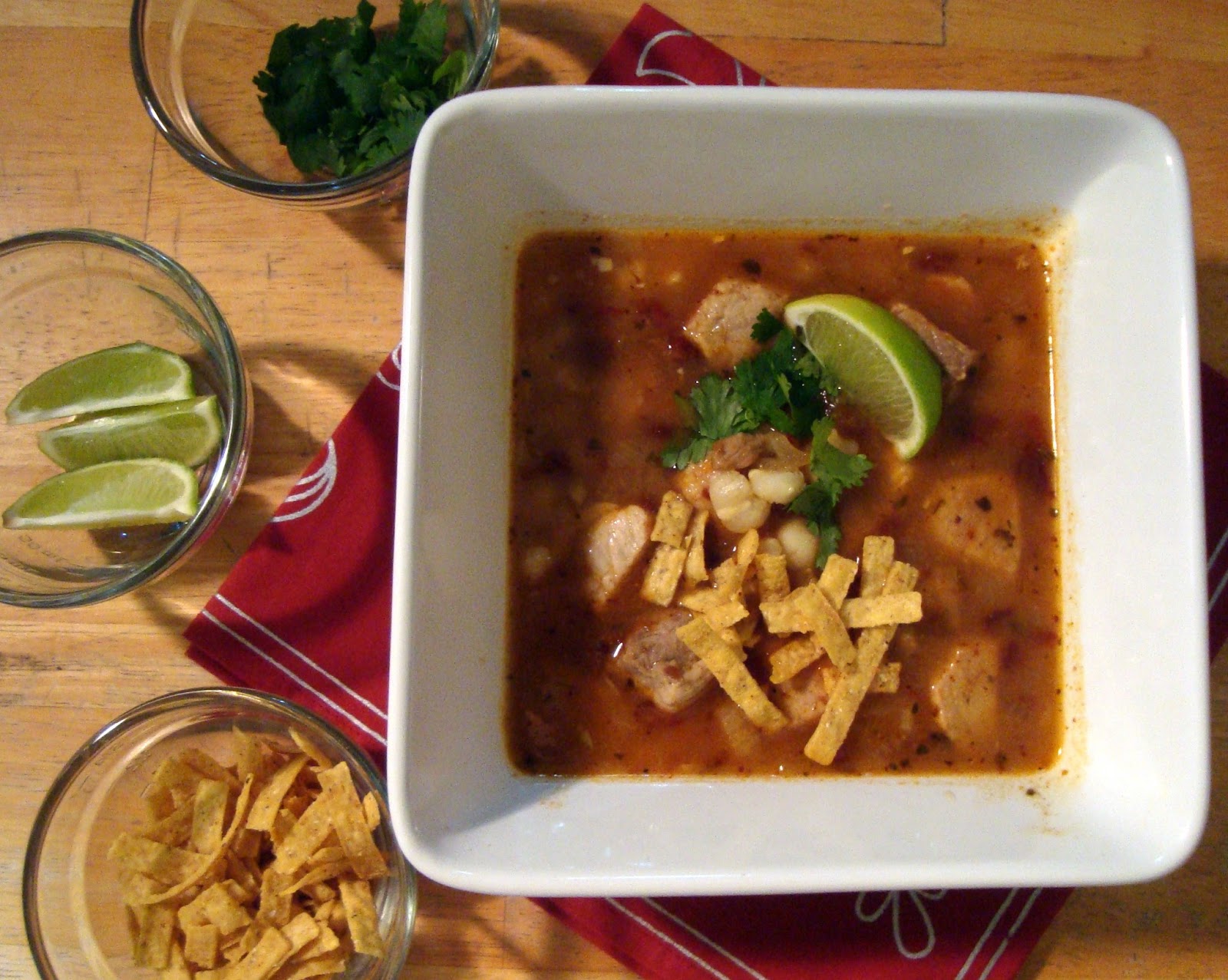 A Couple in the Kitchen: Pork and Chipotle Pozole