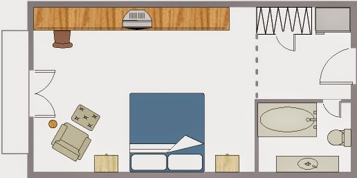 Guest room Layout.
