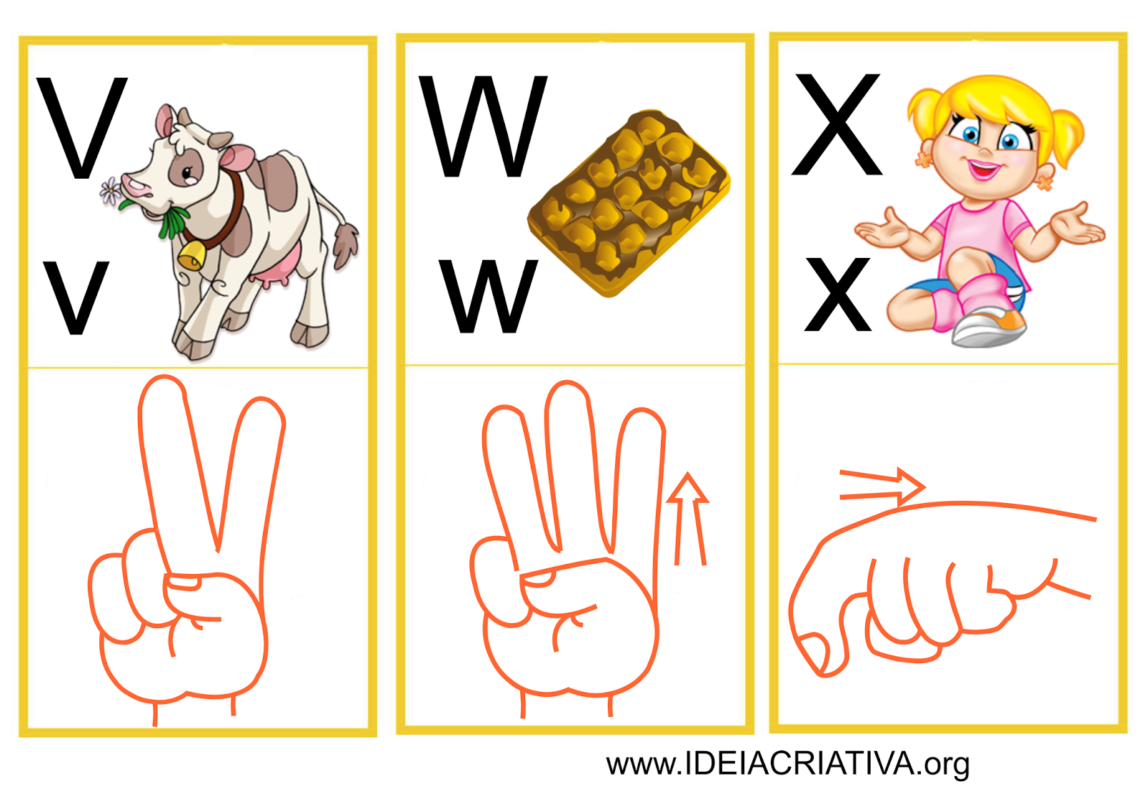 Coisas de Ana Sílvia: ALFABETO ILUSTRADO EM LIBRAS