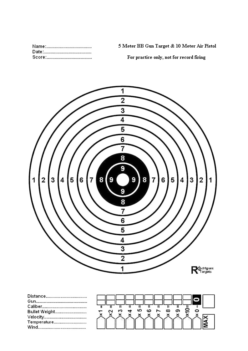 Airsoft Tir I Airsoft România Blog: Ţinte noi de la "Rodrigues Targets"