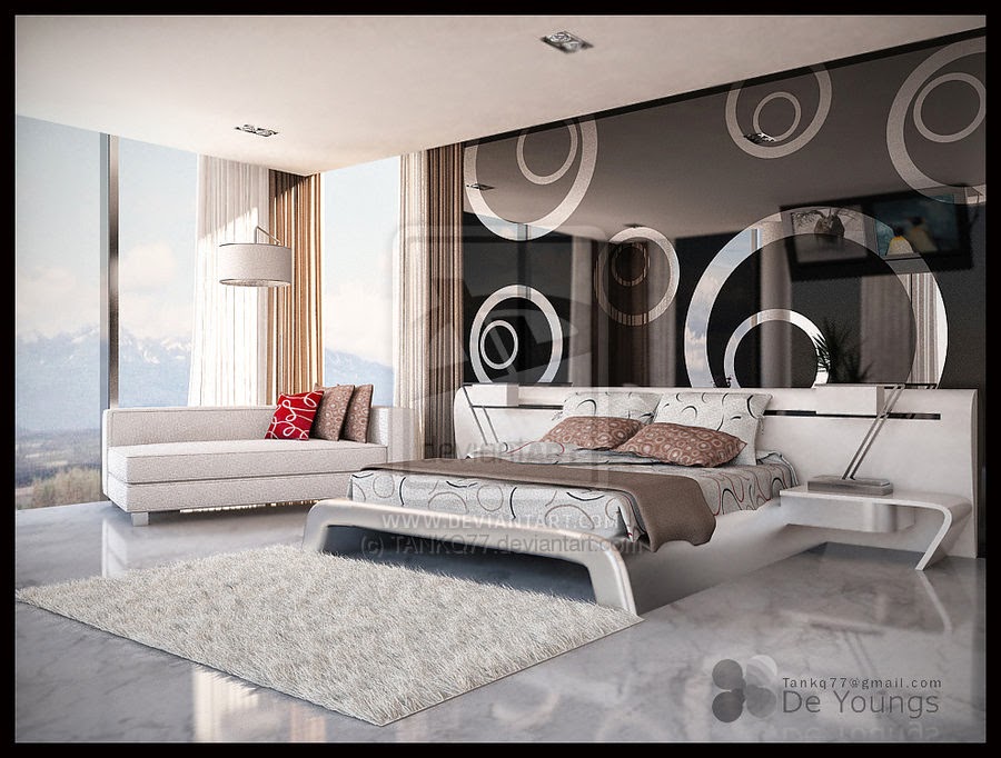 Panduan Bikin Design Interior Kamar Tidur Utama yg Modern serta Nyaman ...