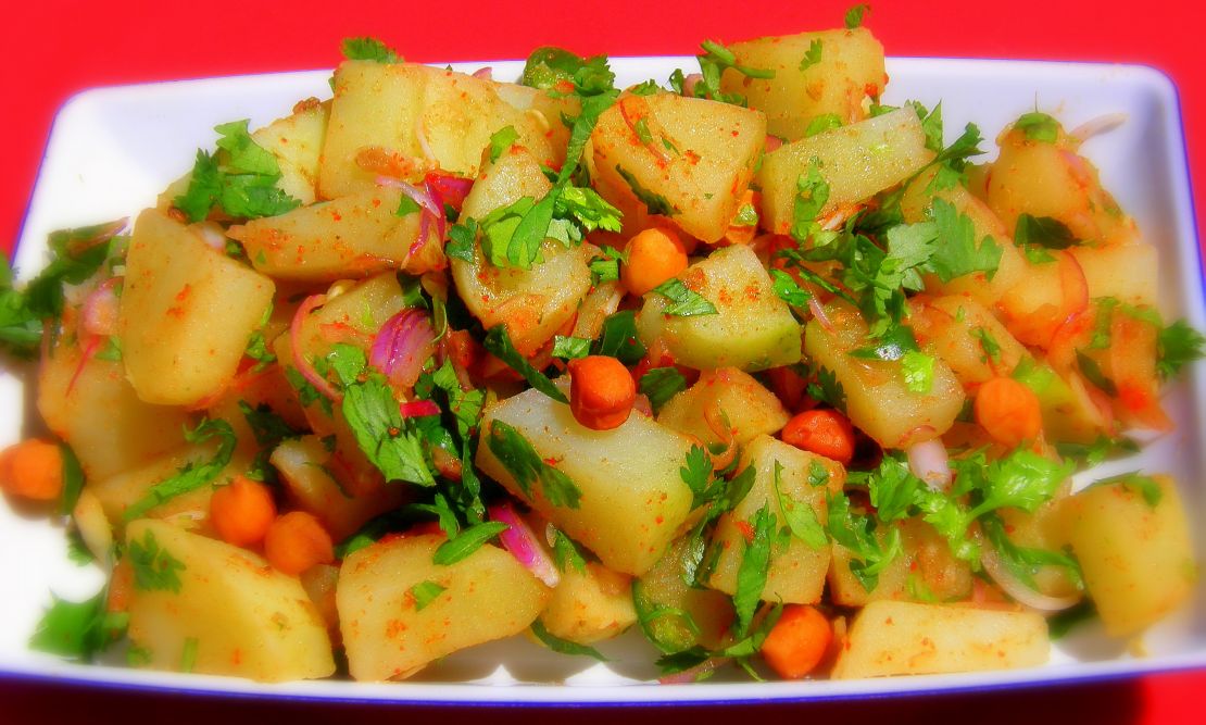 Recipes from Sunanda's Kitchen: Alu Kabli/ Aloo chat