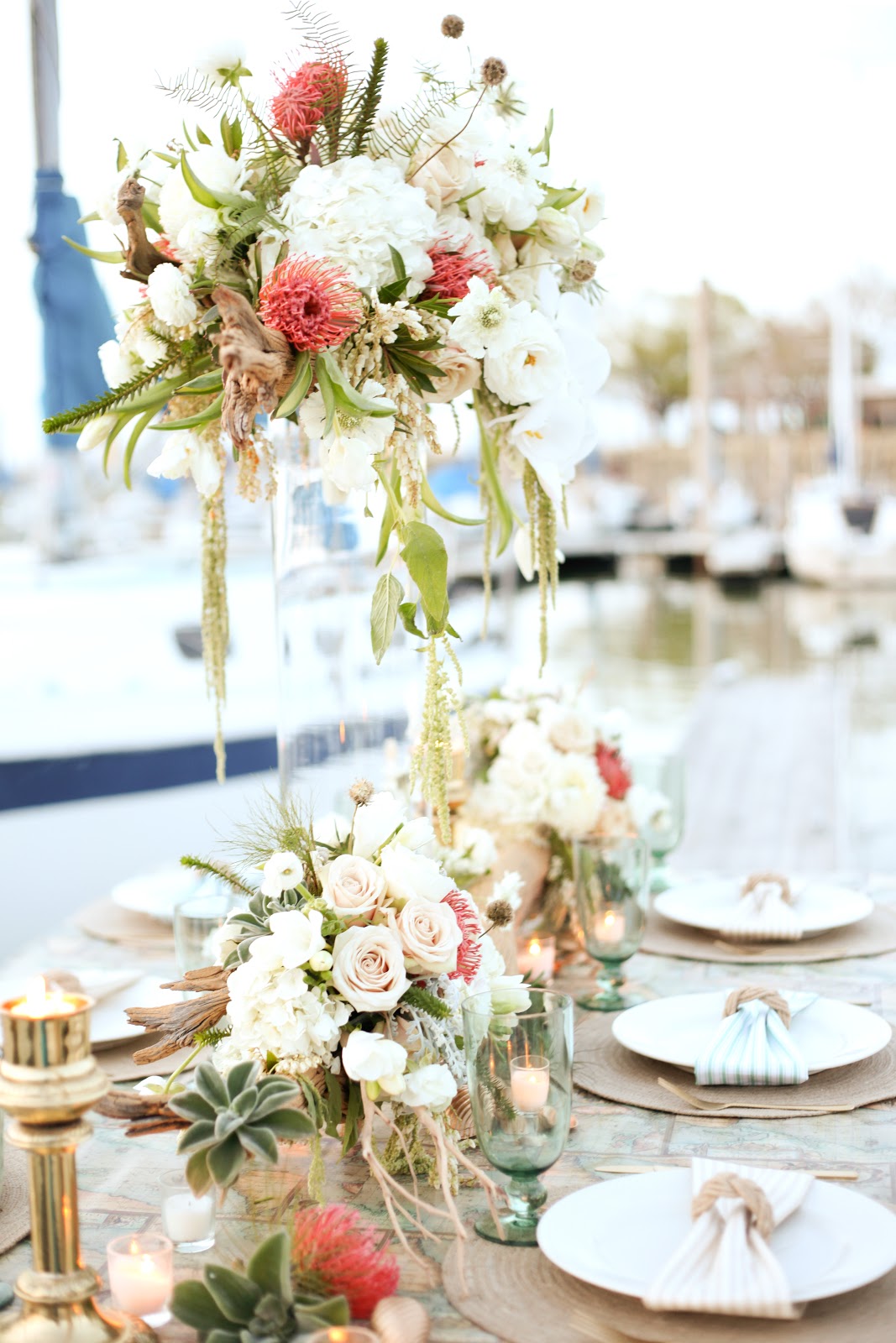 Branches Event Floral Company: Nautical Wedding Inspiration Shoot- Utah ...
