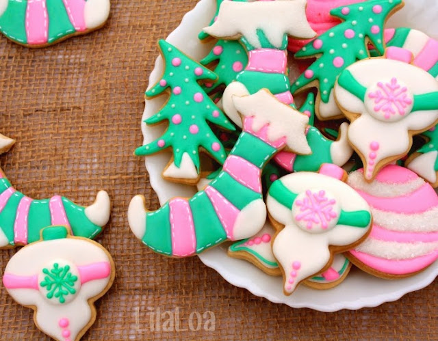 Christmas Stocking Cookies