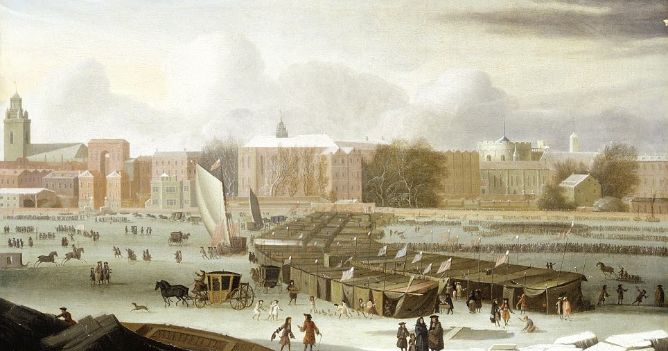 ART and ARCHITECTURE, mainly: Frost Fairs on the Frozen Thames