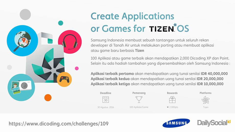Berlomba Membuat Aplikasi Atau Game Untuk Tizen OS - miitapho - Collect ...