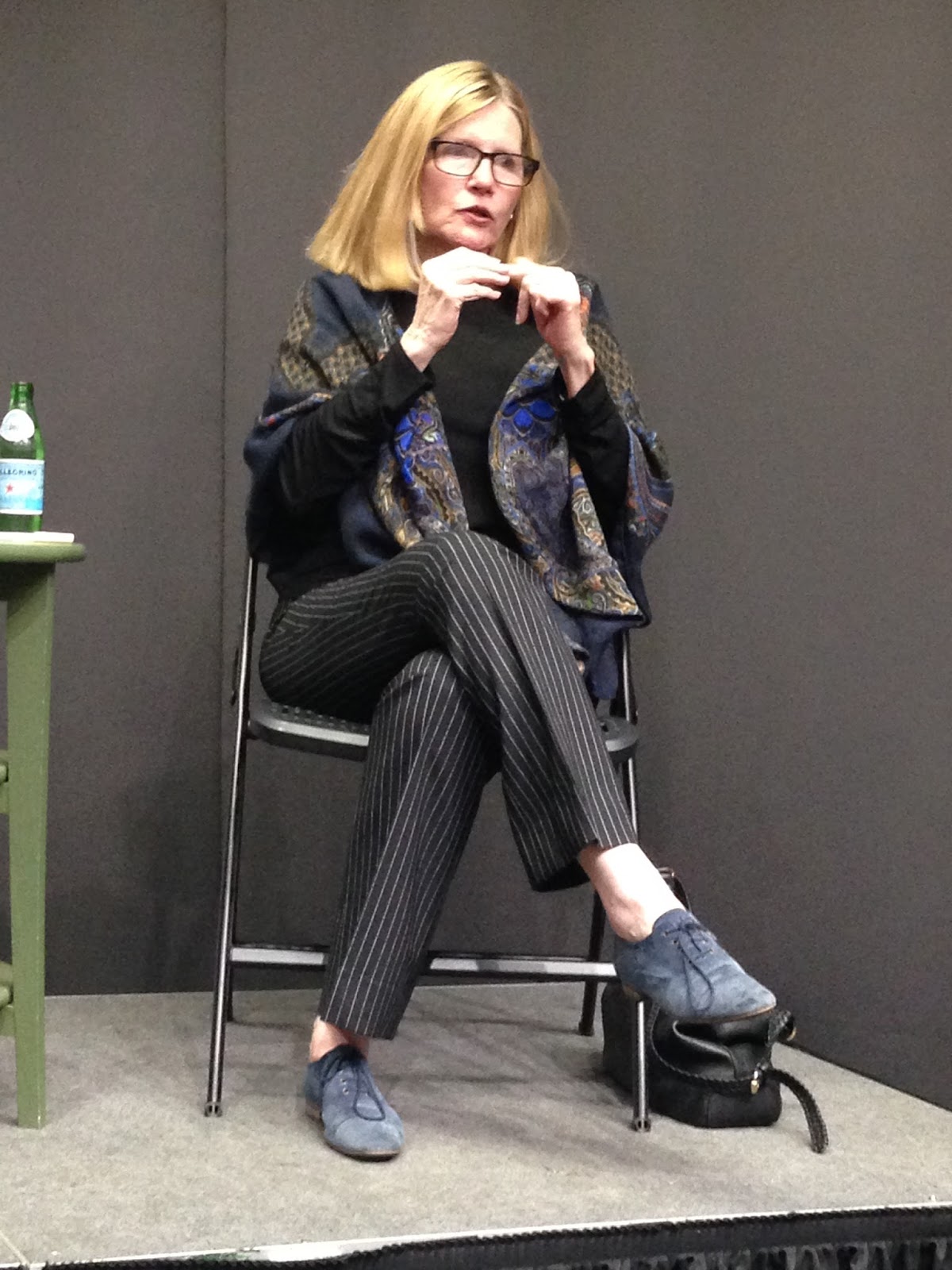 thebooksage: Melodie Johnson Howe at Kepler's, with Help from Keith Raffel