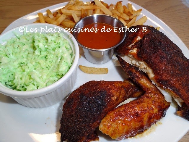 Les plats cuisinés de Esther B: Poulet barbecue au four