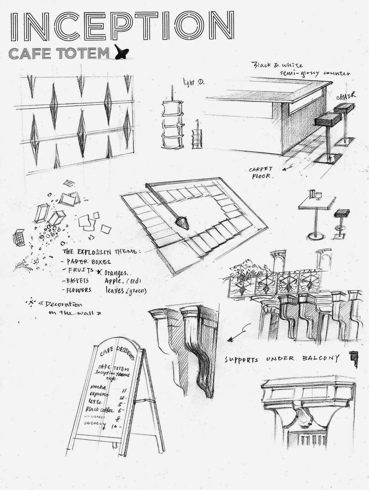 Gina Chang: Design a real place -- Inception Theme Cafe