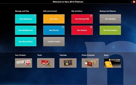 Nero 2014 Platinum System Requirements