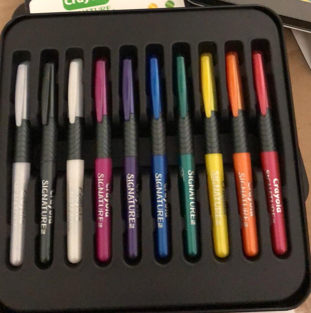 Crayola Signature Series Pearlescent Acrylic Paint And Markers crayola-signature-series-pearlescent-acrylic-paint-and-markers