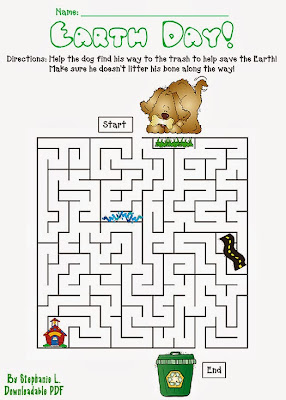 Top 10 Earth Day Mazes