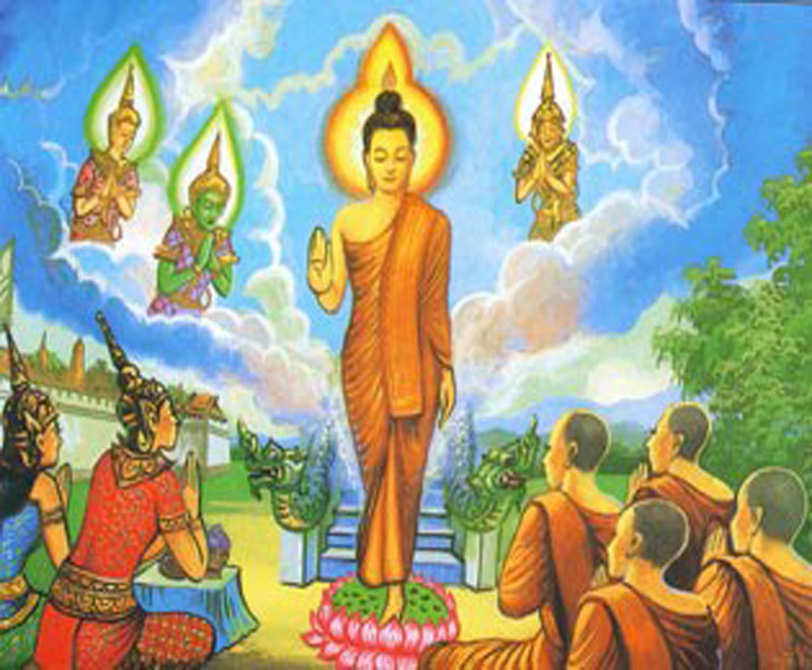 วันออกพรรษา-Day of going out of Vassa - TheBuddhaPictures